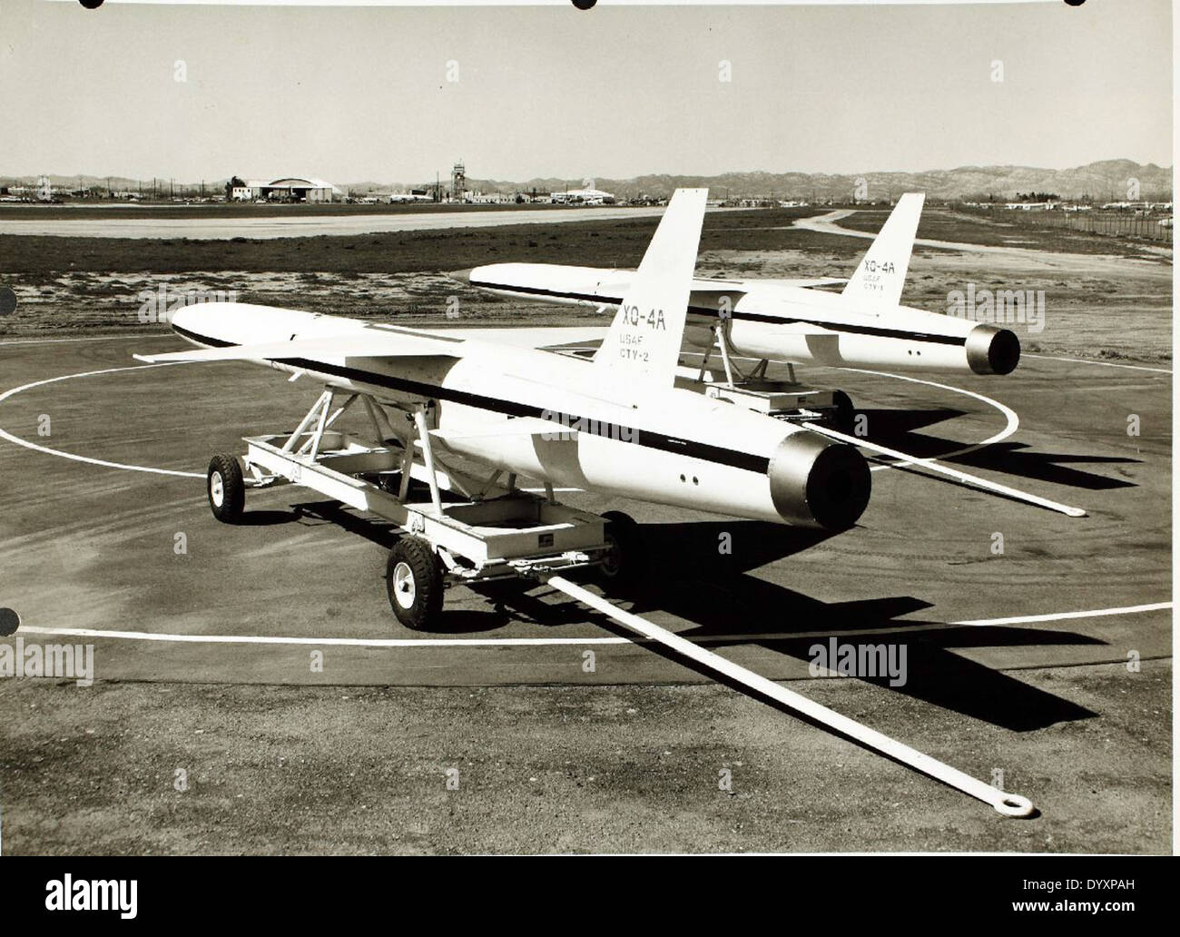 The XQ-4 Radioplane target drone, used between 1950 and 1989, was ...