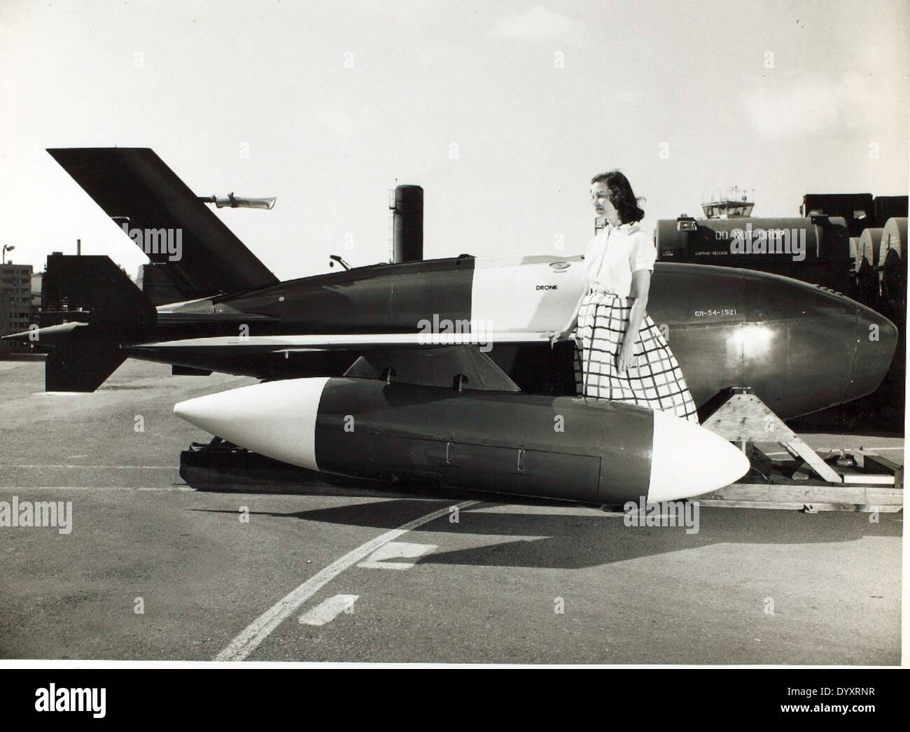 The Teledyne Ryan Firebee was an early UAV (Unmanned Aerial Vehicle ...