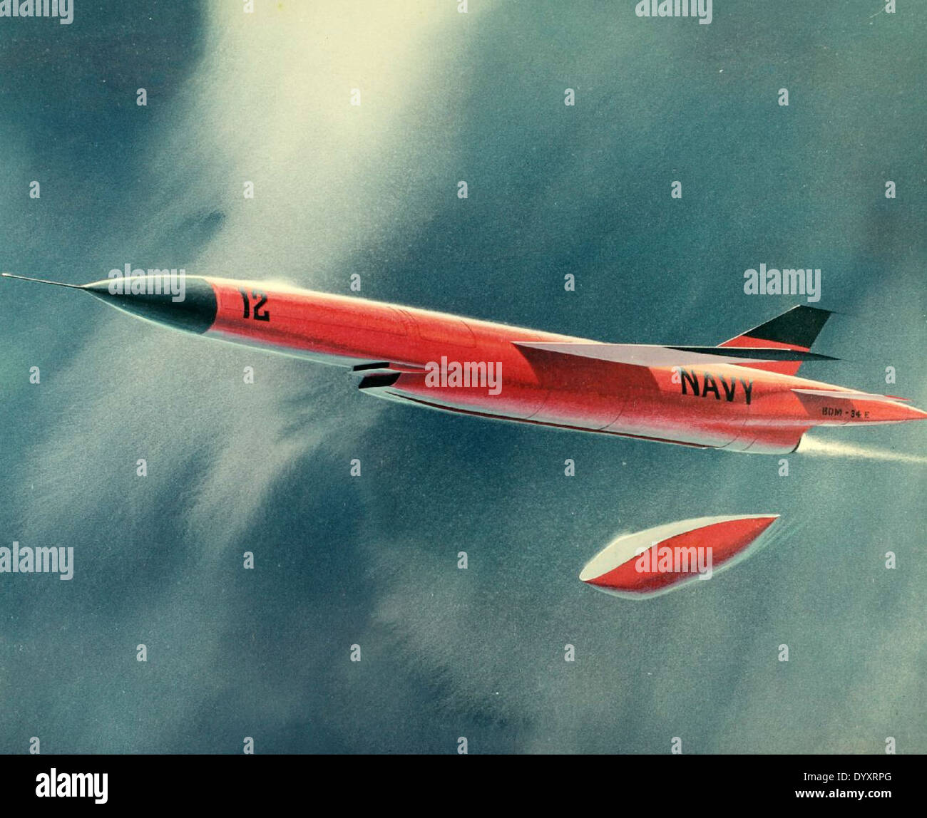 This image depicts a Teledyne Ryan UAV (Unmanned Aerial Vehicle) known ...