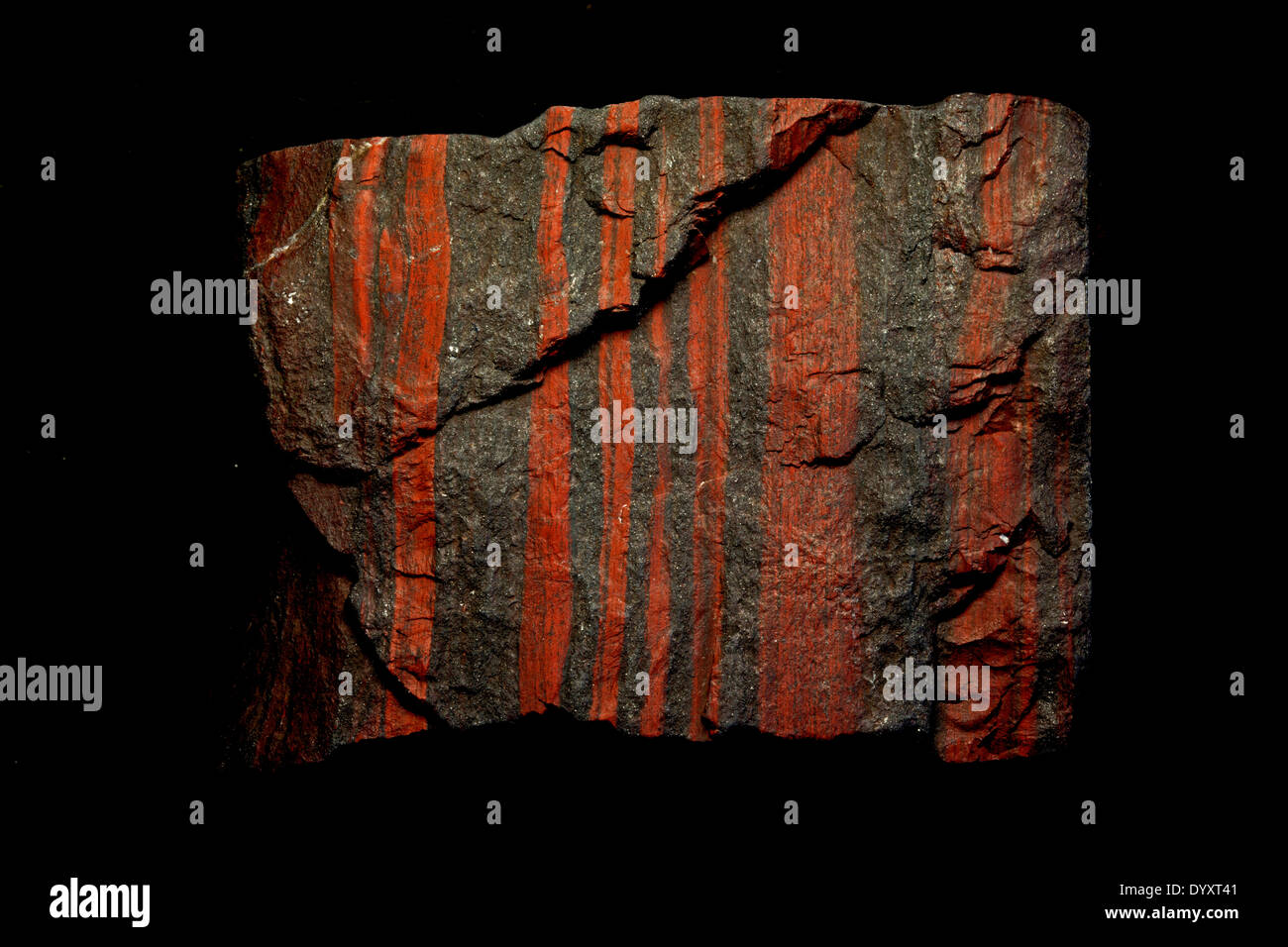 Banded iron, Minnesota Stock Photo - Alamy
