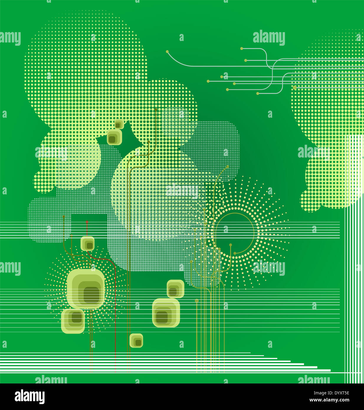 Fantasy green background Stock Photo - Alamy