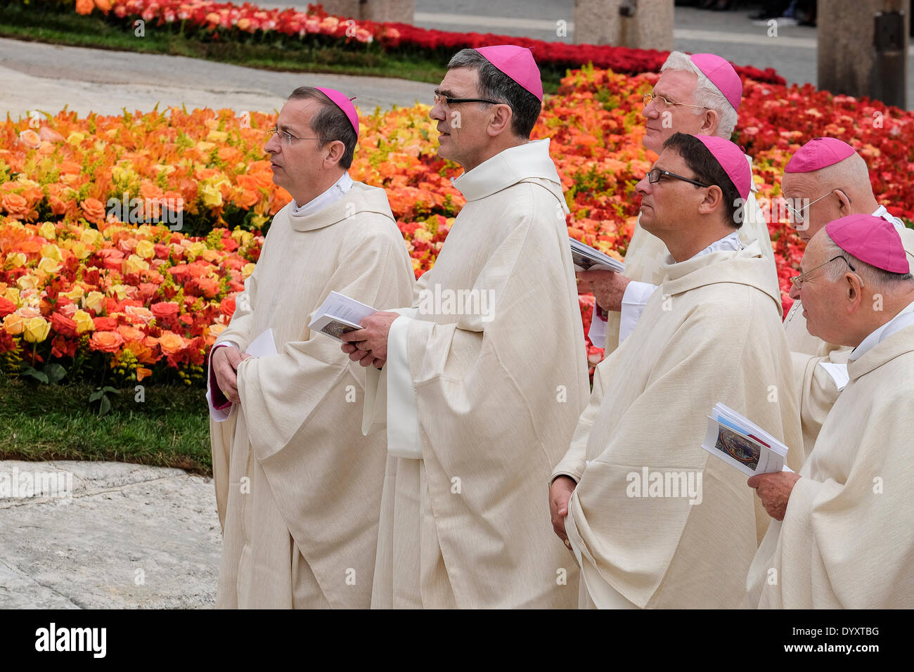 St Peter's Square, The Vatican. 27th April, 2014. Canonization of ...