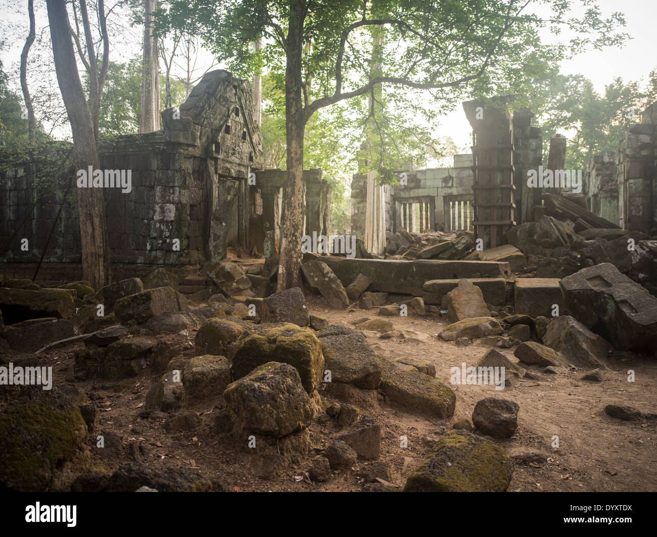 Prasat Thom the principal monument of Koh Ker 127 NE of Siem Reap ...