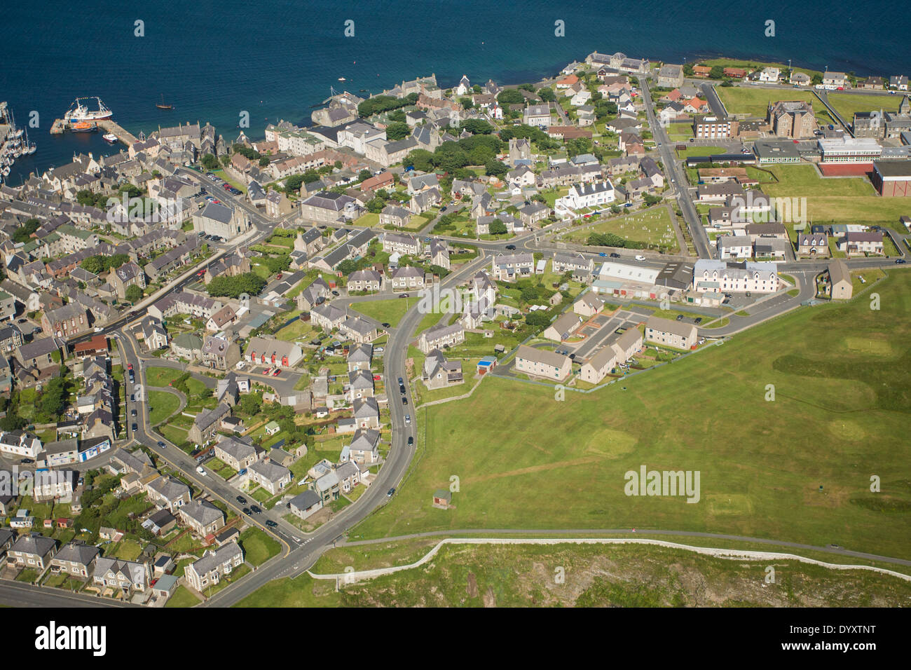 Lerwick aerial hi-res stock photography and images - Alamy