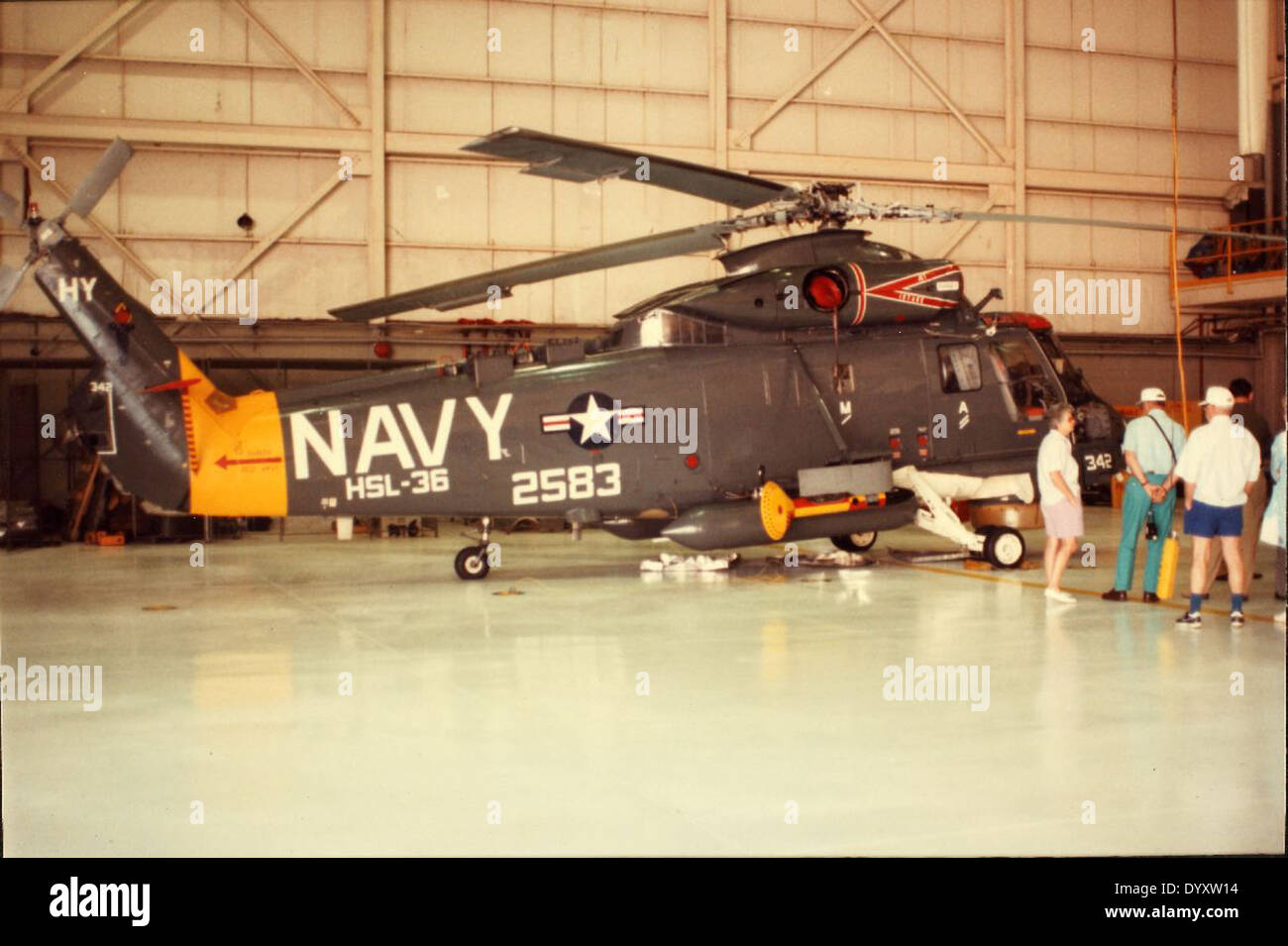 This image shows an HSL-36 (Helicopter Antisubmarine Squadron 36 ...