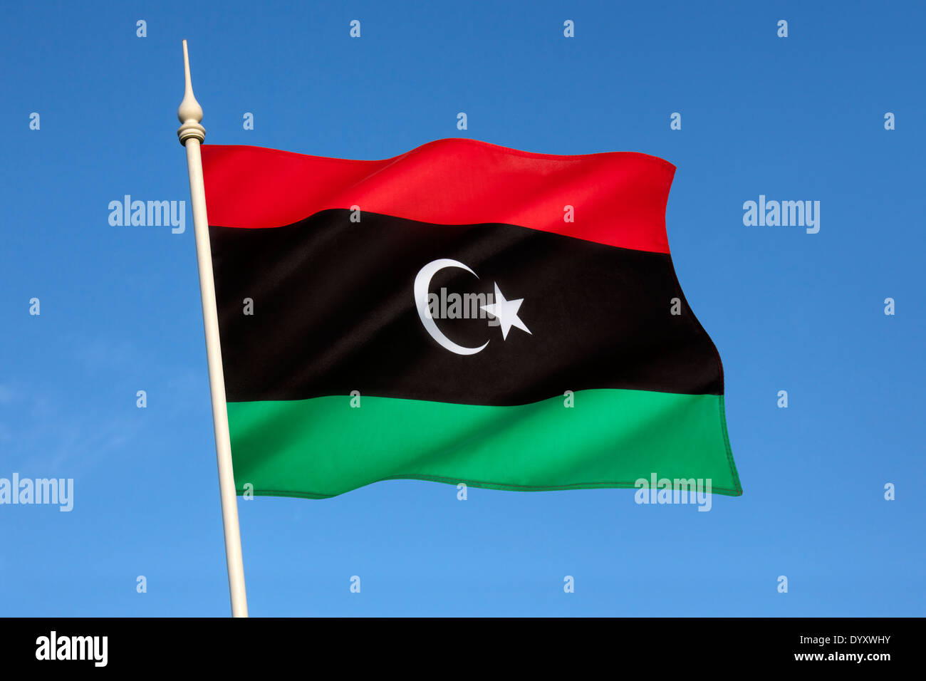 Flag of libyan hi-res stock photography and images - Alamy