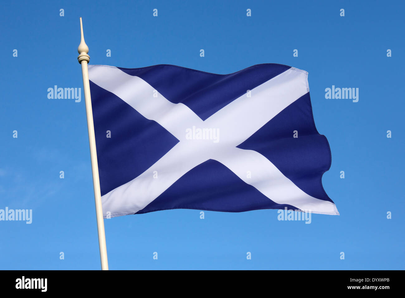 Saltire flag hi-res stock photography and images - Alamy