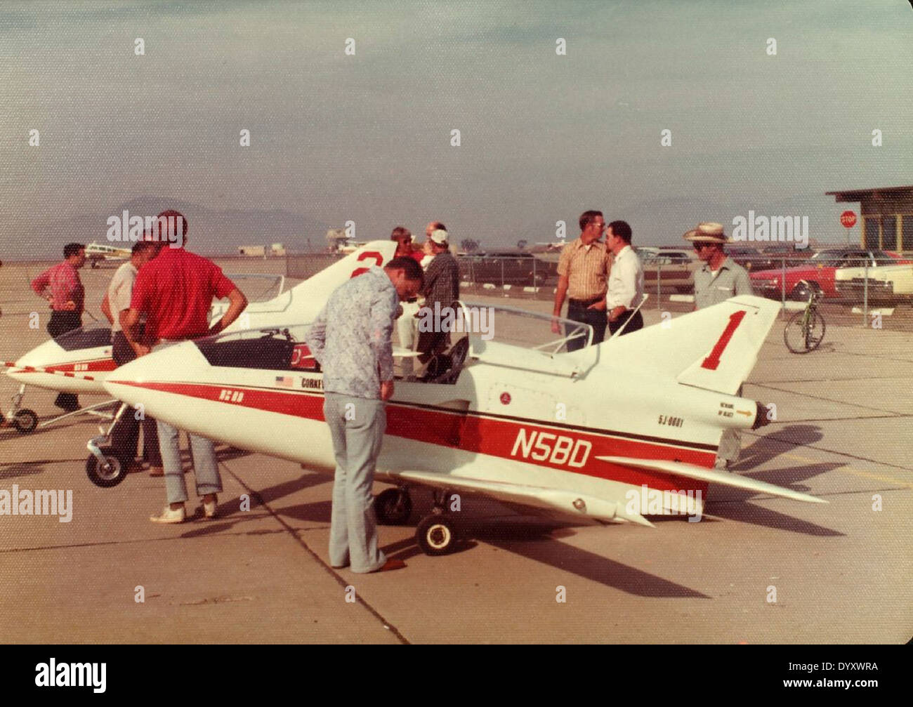 The Bede BD-5J is a small, lightweight jet aircraft designed for both ...