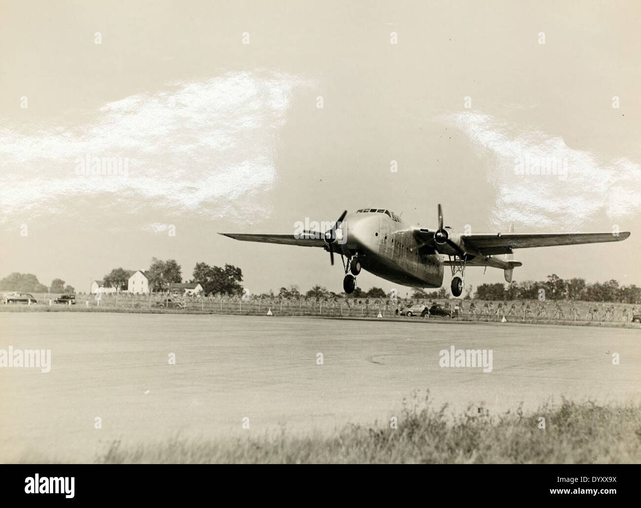 The Fairchild XC-82 Packet was an experimental cargo aircraft developed ...