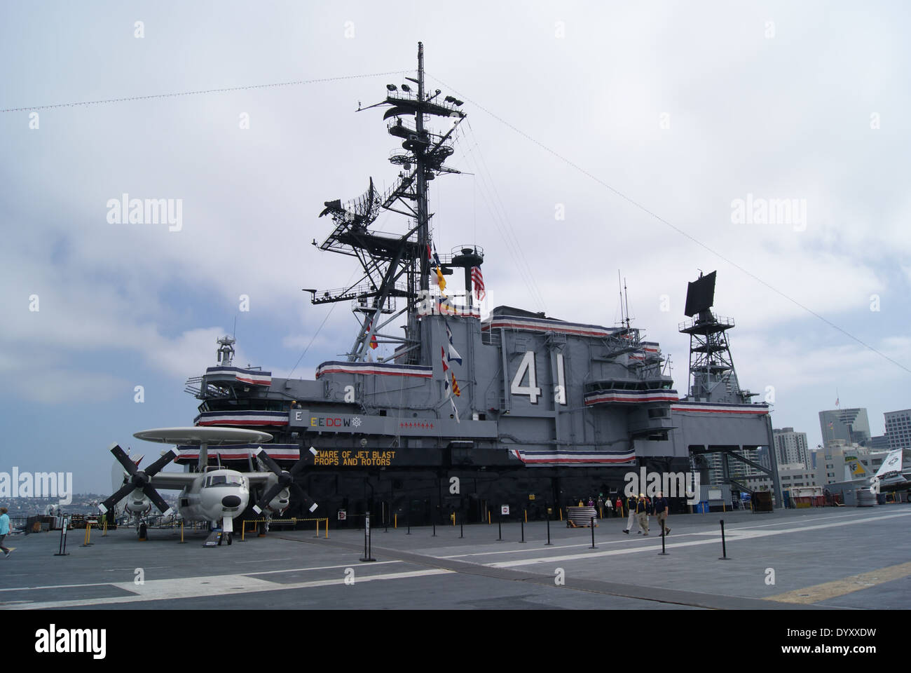 Uss midway aircraft carrier hi-res stock photography and images - Alamy