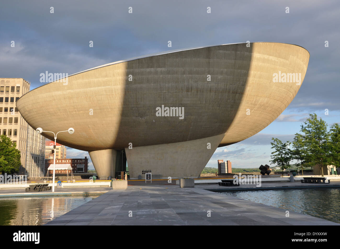 The Egg Building, at the Empire State Plaza, Albany New York Stock ...
