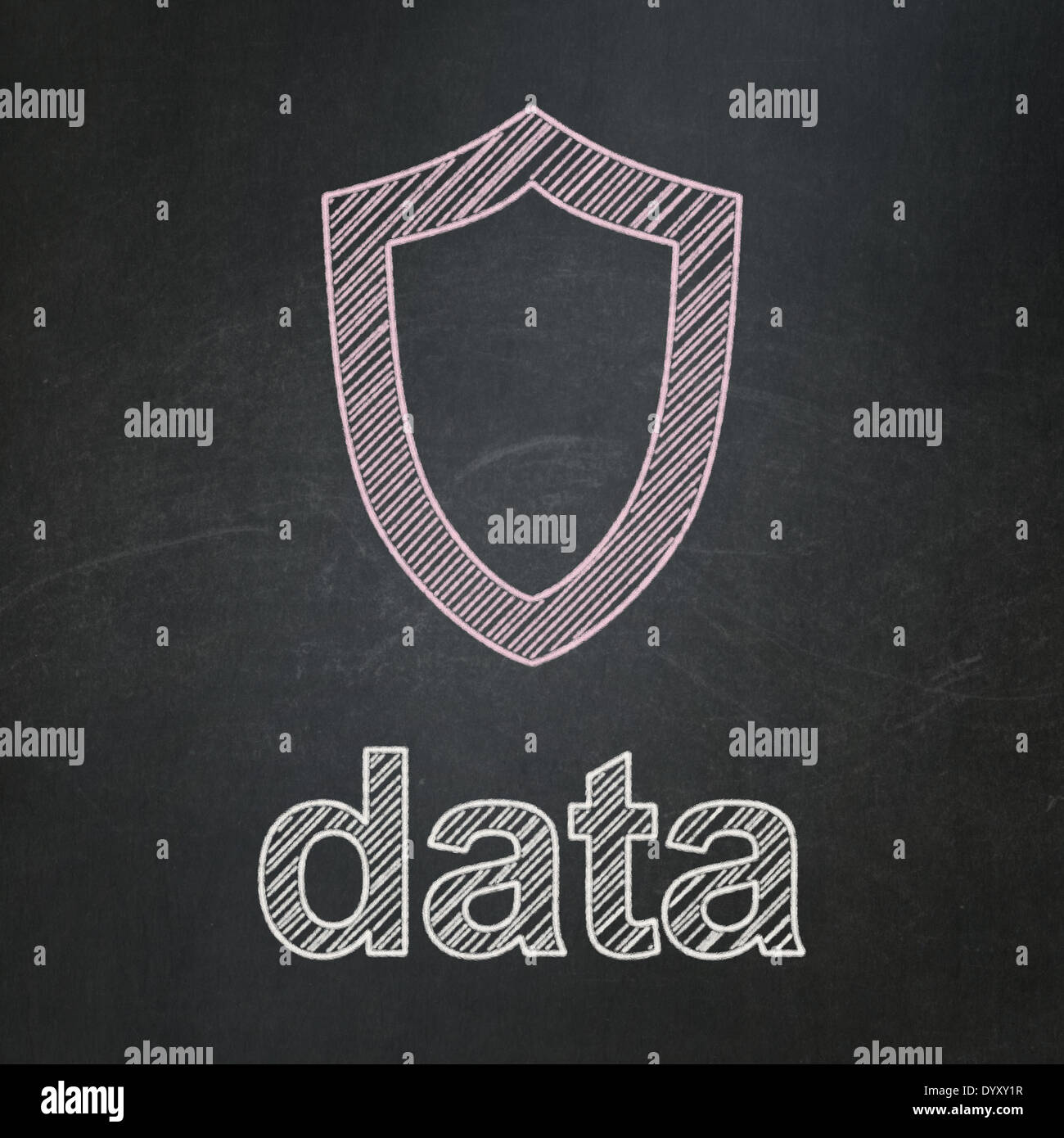 Information concept: Golden Data Backup on Binary Code background Stock ...