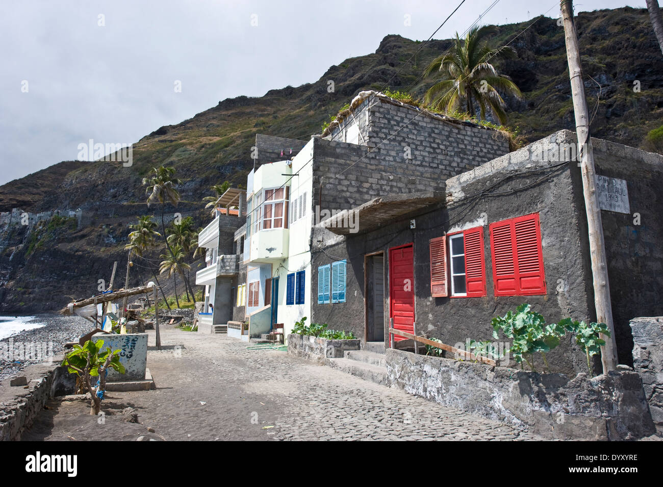 A settlement called Paul on the eastern coast of Santo Antao in Cabo ...