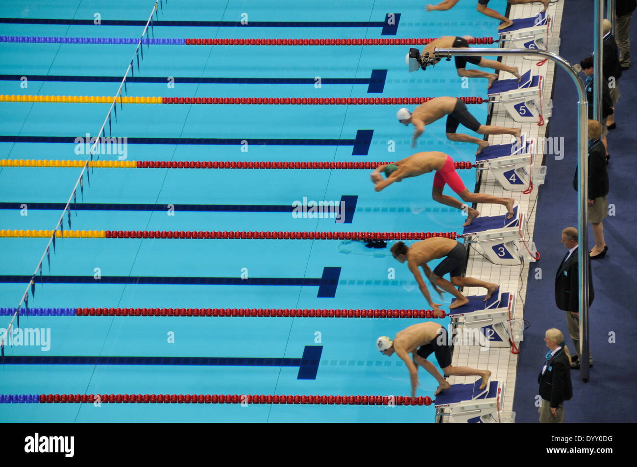 Disabled swimming event hi-res stock photography and images - Alamy