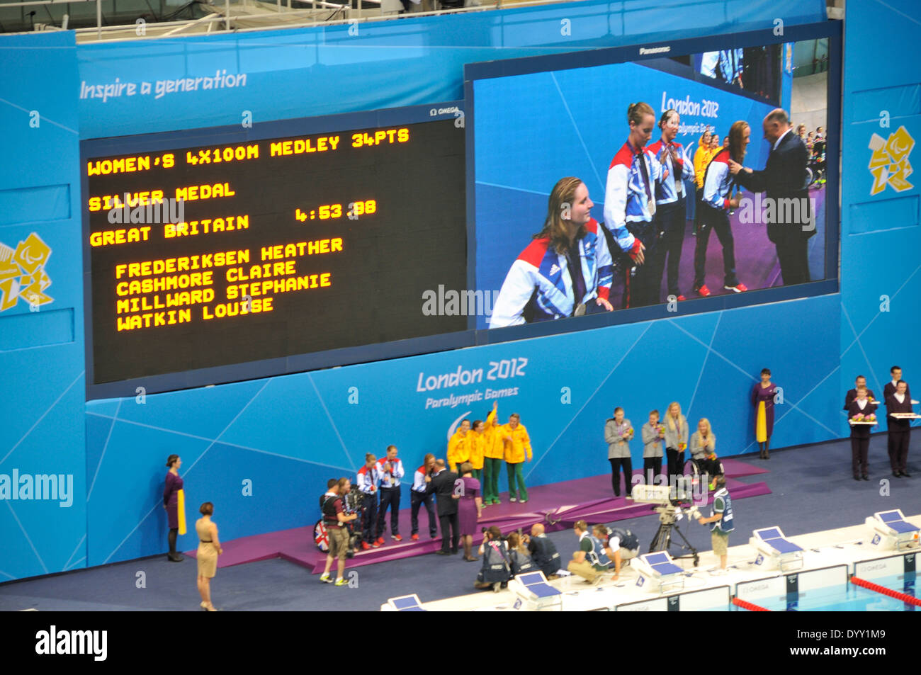 Disabled swimming hi-res stock photography and images - Alamy