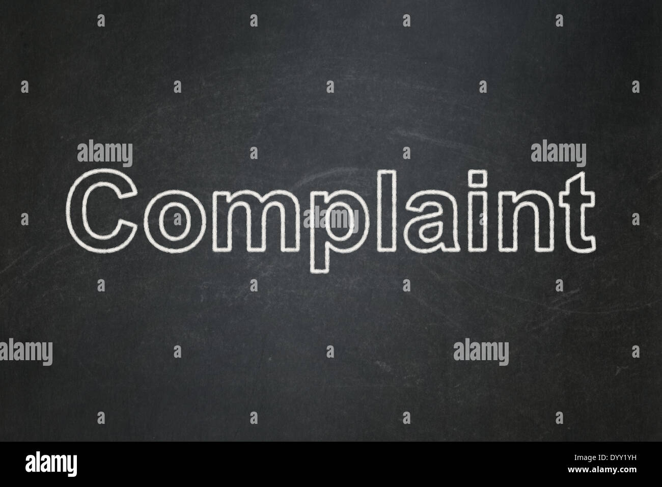 Law concept: Complaint on chalkboard background Stock Photo - Alamy