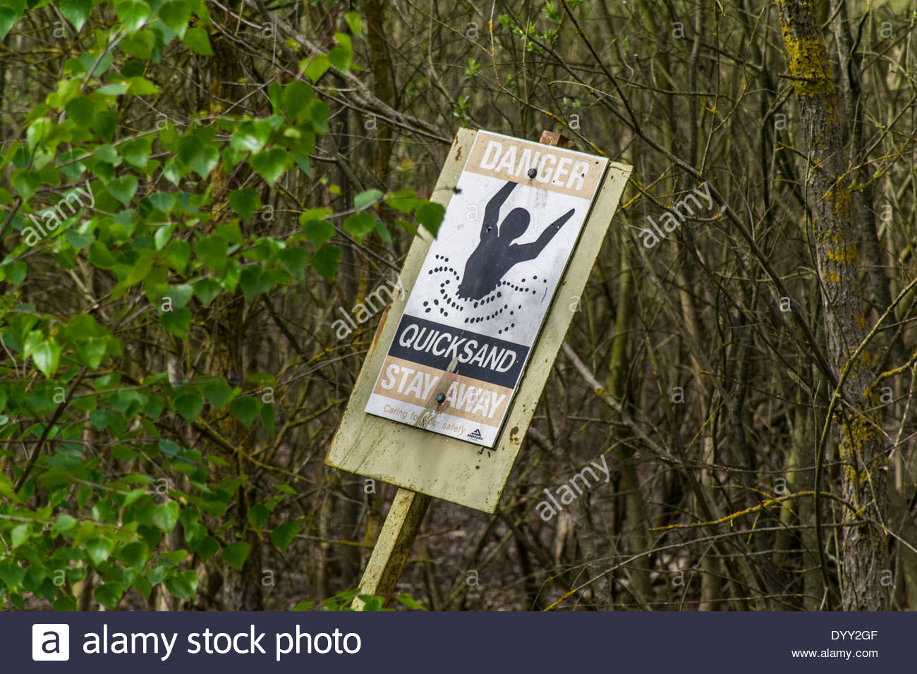 Danger Quicksand High Resolution Stock Photography and Images - Alamy