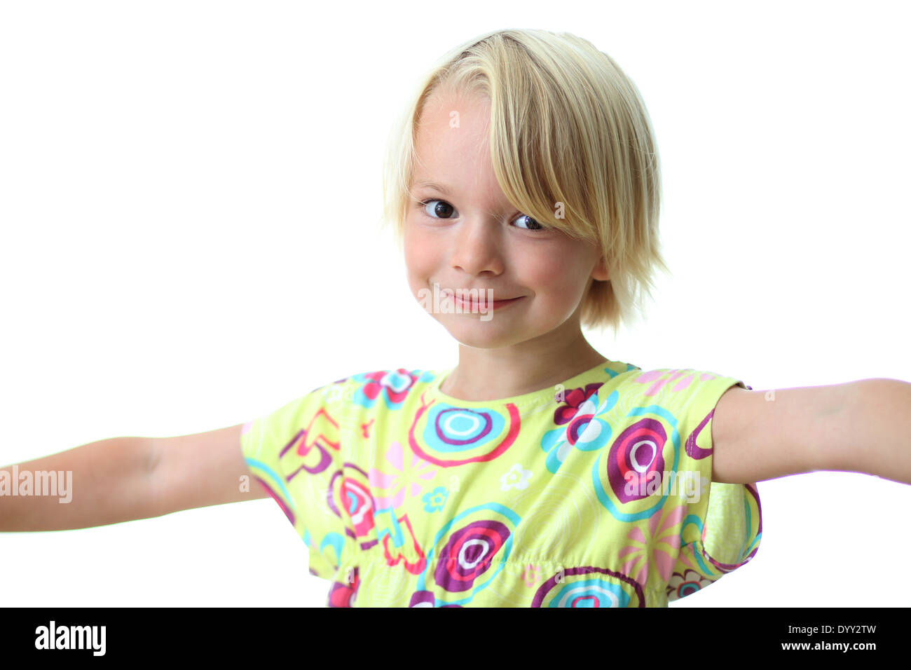 young girl head having fun Stock Photo - Alamy