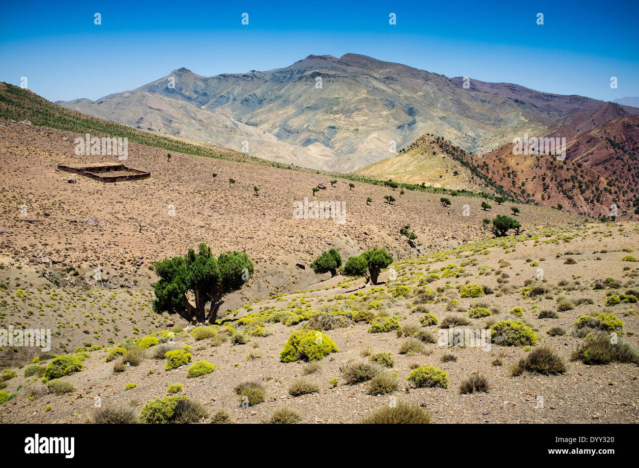 The Tizi n Tichka pass is one of several high altitude roads across the ...