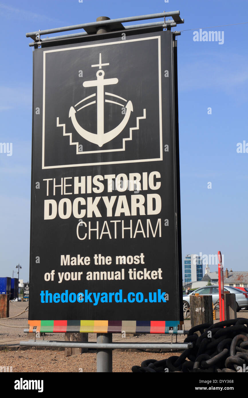 Chatham kent sign hi-res stock photography and images - Alamy