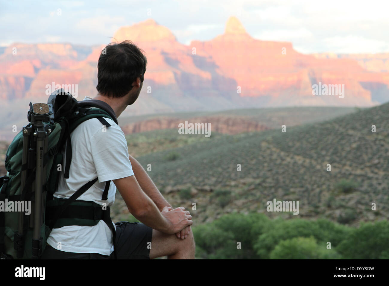 Man grand canyon hi-res stock photography and images - Alamy