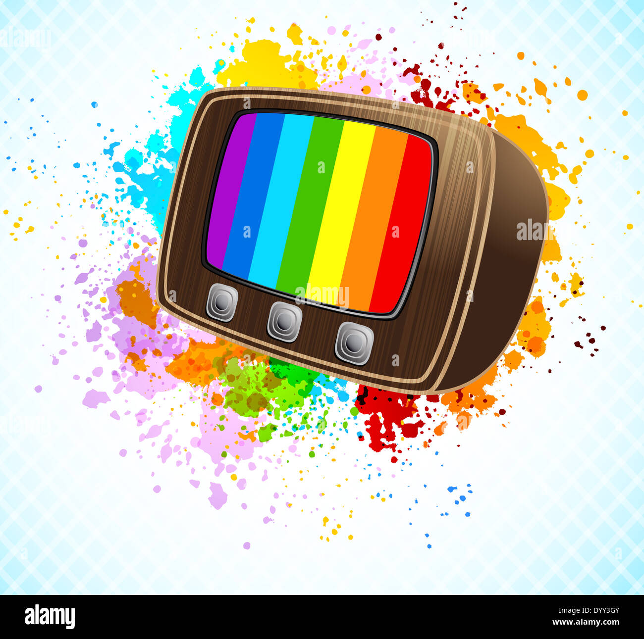 Background with tv Stock Photo - Alamy