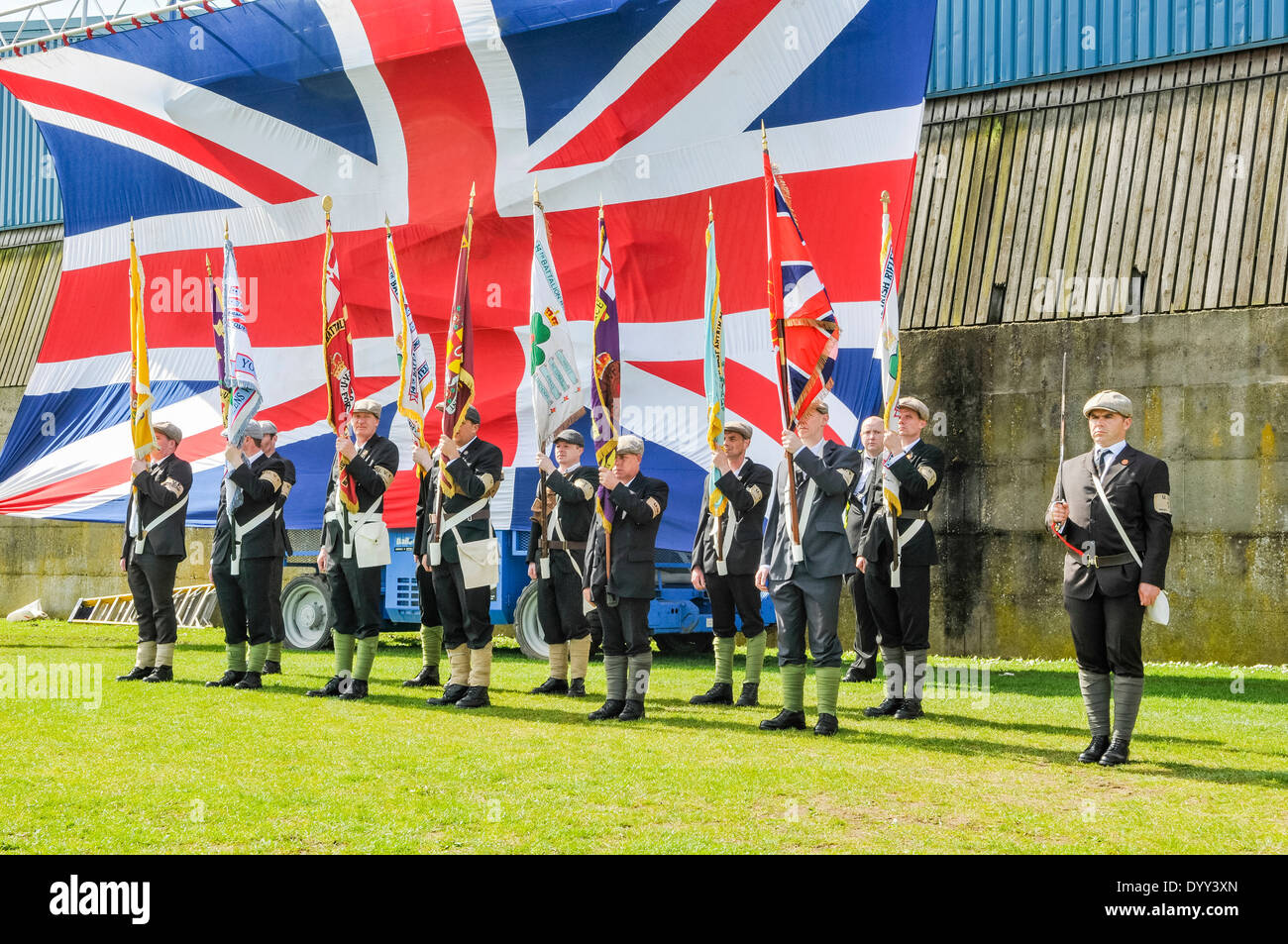 Uvf flag hi-res stock photography and images - Alamy