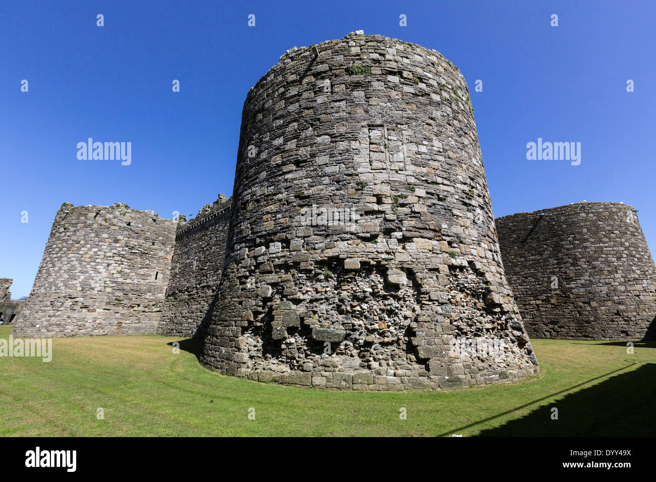 Beaumaris Castle, Anglesey, Wales Stock Photo - Alamy