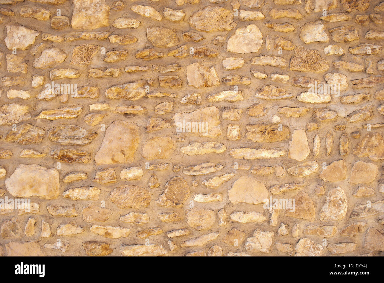 Texture of an old stone wall horizontal Stock Photo - Alamy