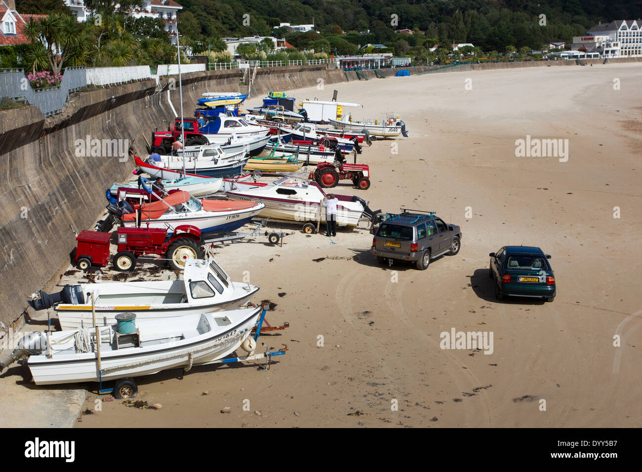 St Brelade's Bay & Beach Stock Photo - Alamy