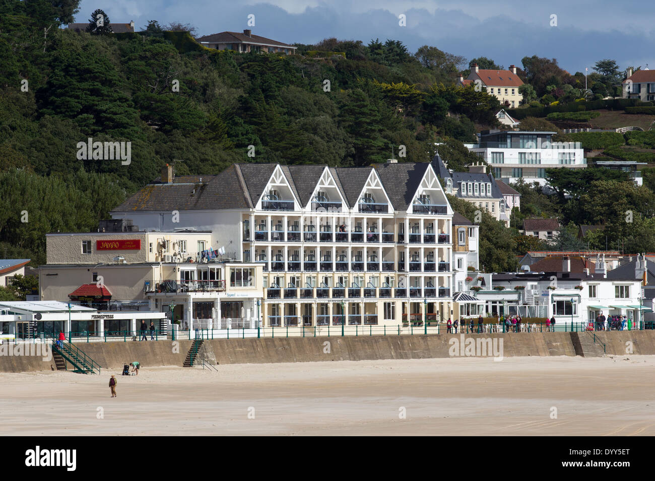 St Brelade's Bay & Beach Stock Photo - Alamy