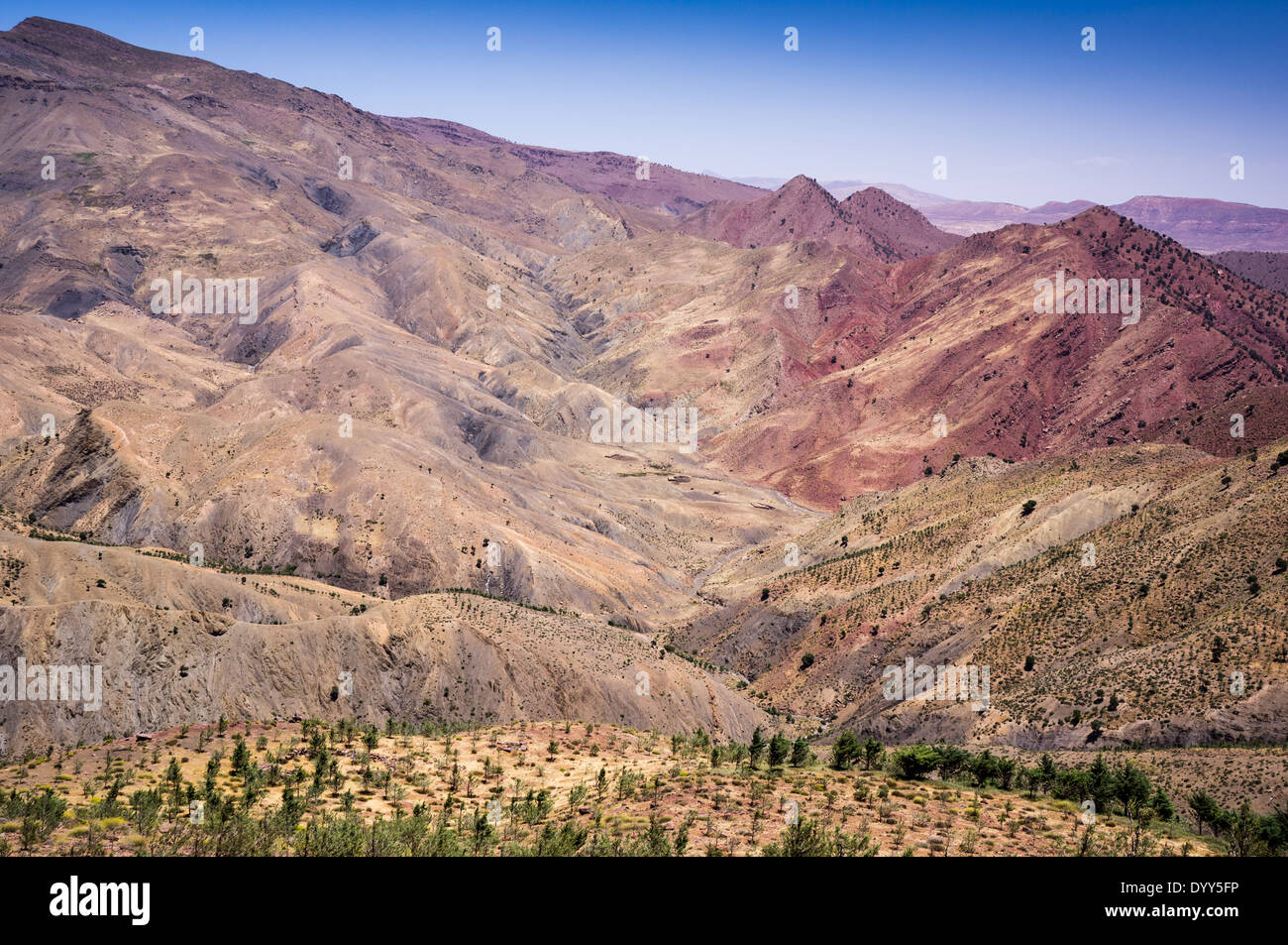 The Tizi n Tichka pass is one of several high altitude roads across the ...