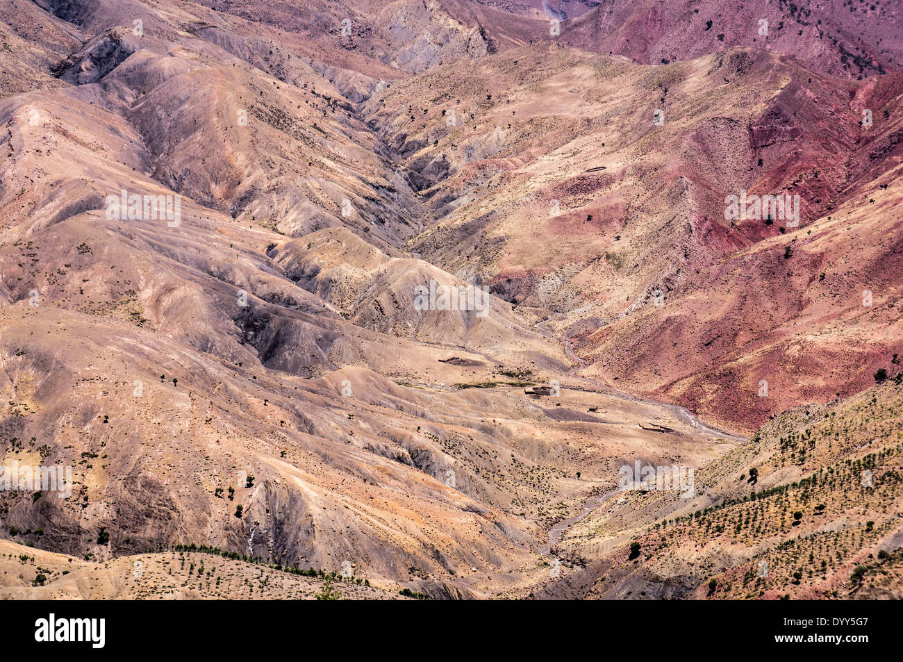 The Tizi n Tichka pass is one of several high altitude roads across the ...