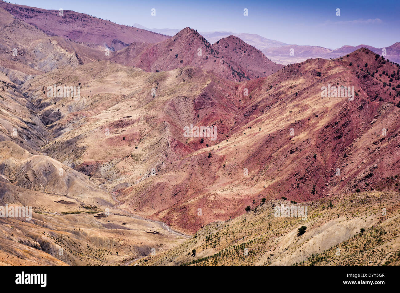 The Tizi n Tichka pass is one of several high altitude roads across the ...