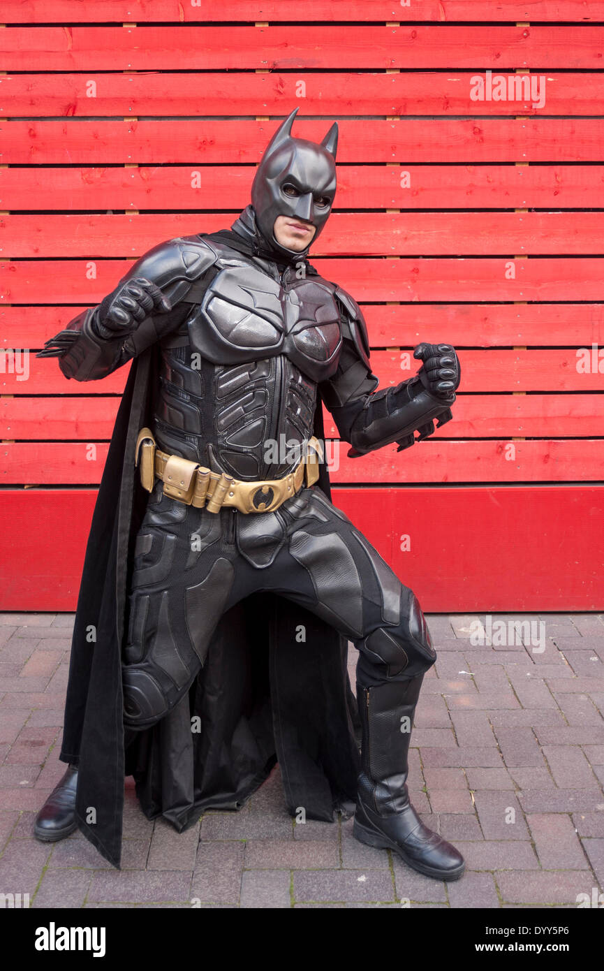 Man dressed in a batman costume hi-res stock photography and images - Alamy