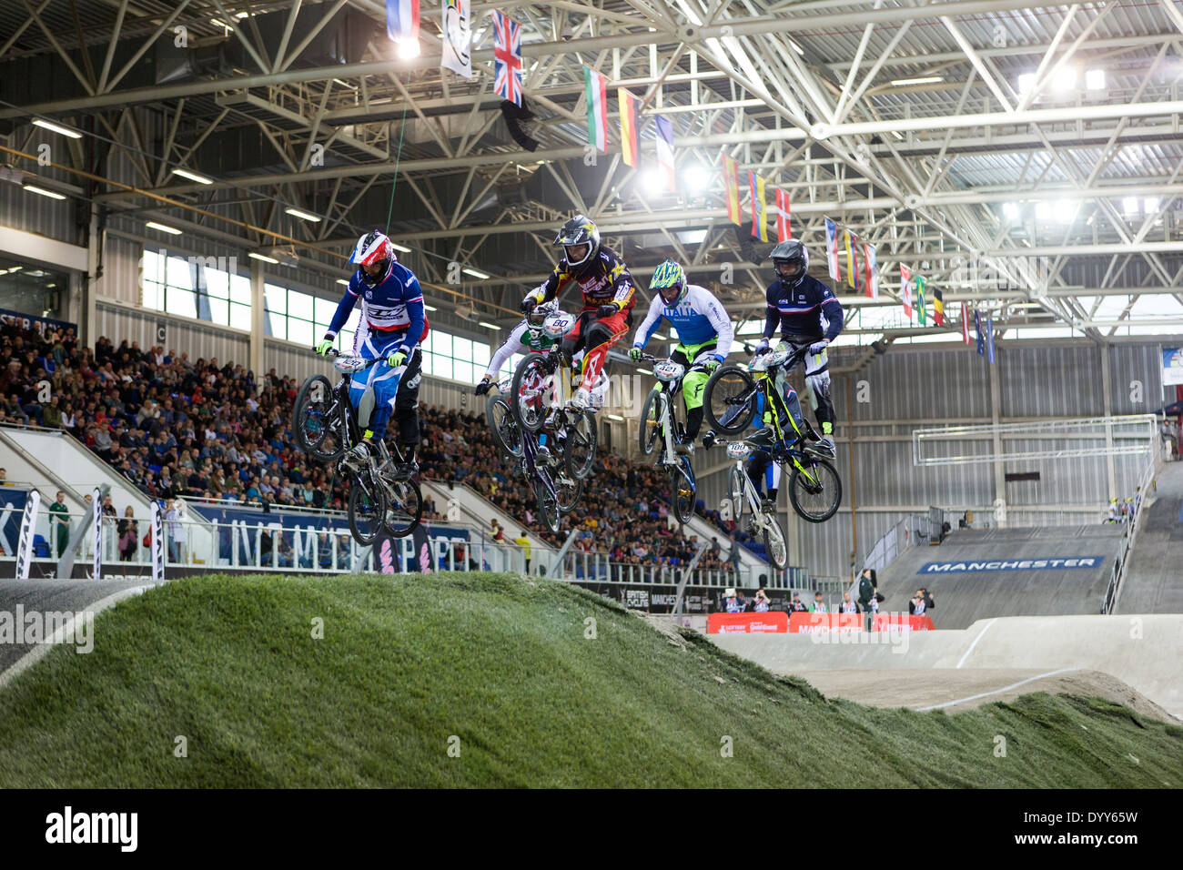 UCI BMX Supercross World Cup Manchester National Cycling Centre England ...