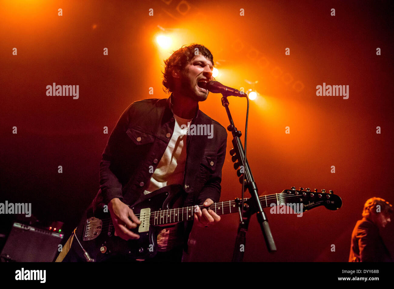 Detroit, Michigan, USA. 27th Apr, 2014. SAM ROBERTS of THE SAM ROBERTS ...