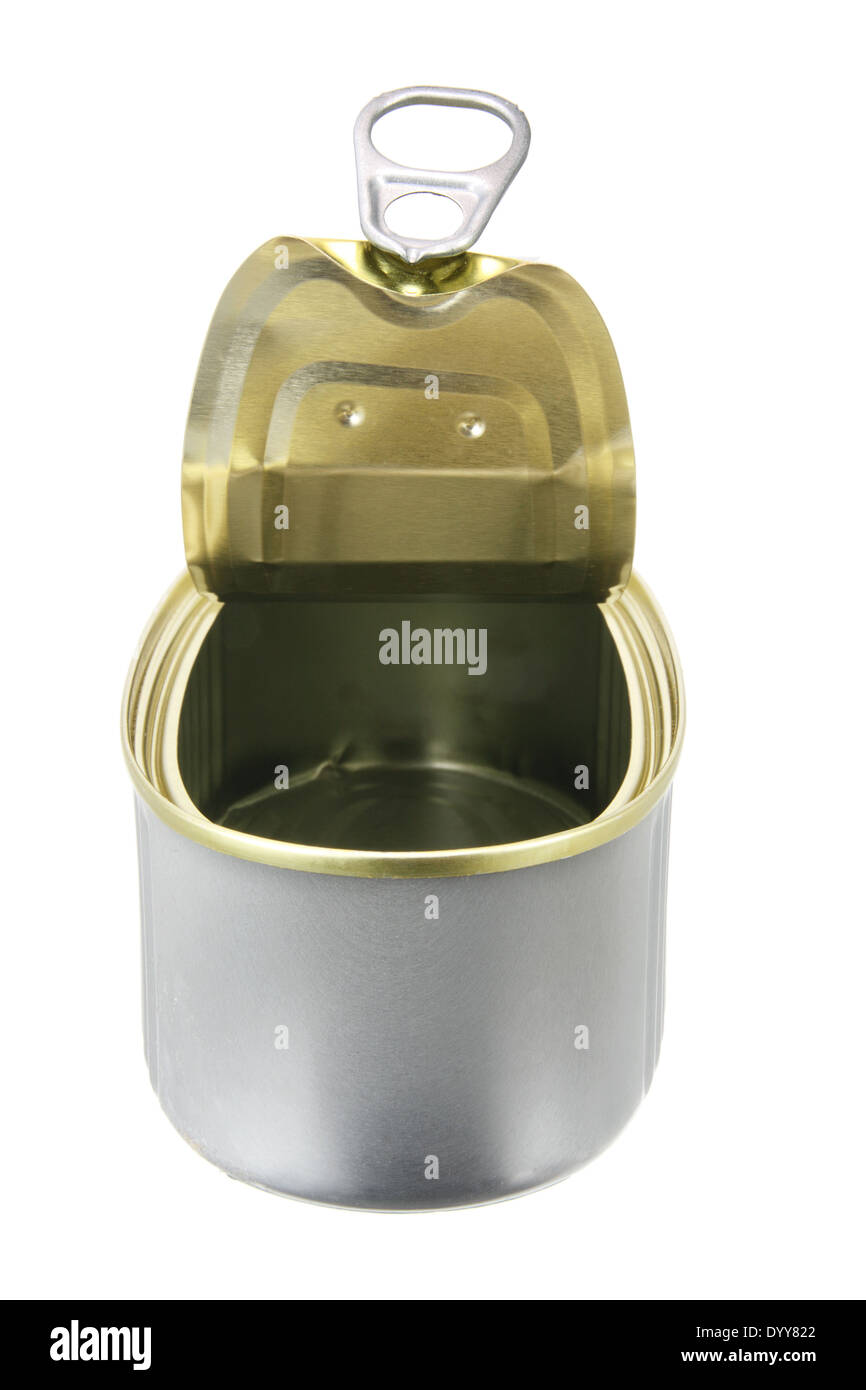 Empty Tin Can Stock Photo - Alamy