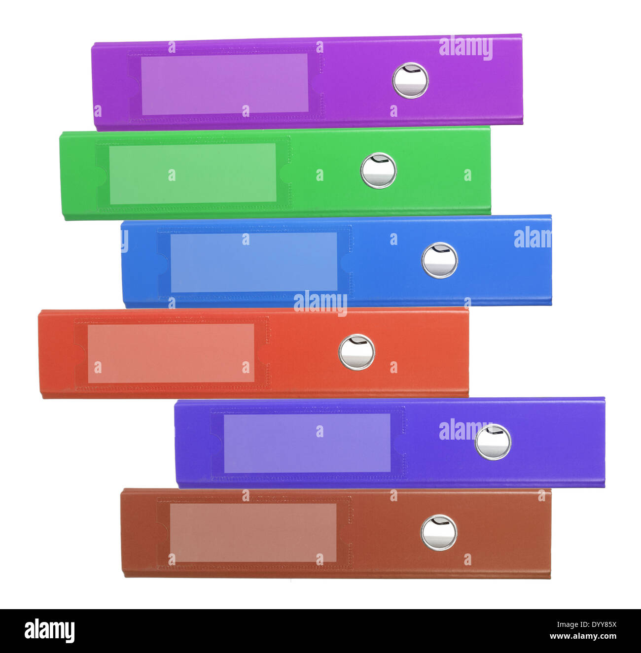 Ring Binder Folders Stock Photo - Alamy