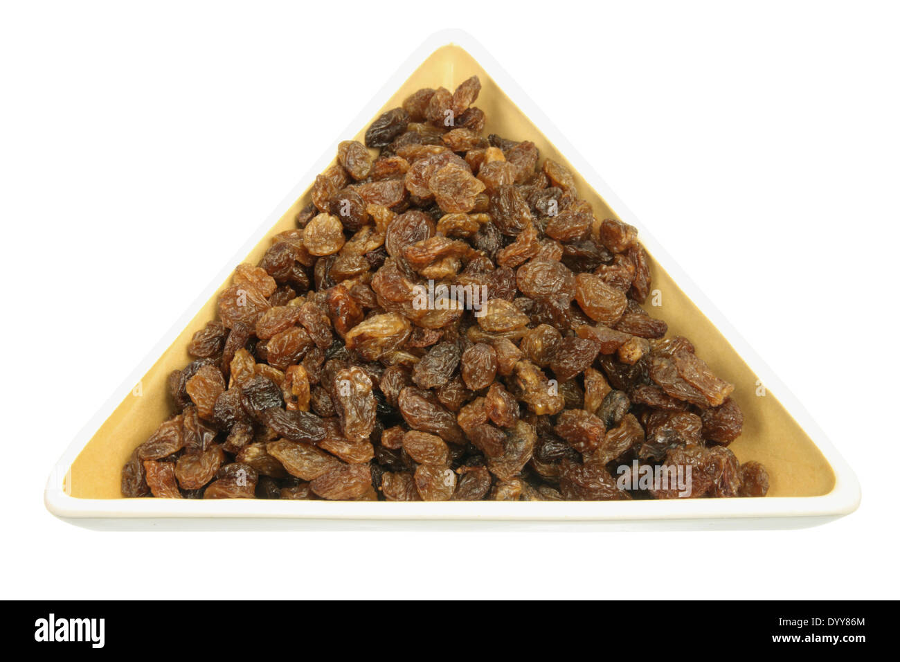 Raisins in plate Cut Out Stock Images & Pictures - Alamy