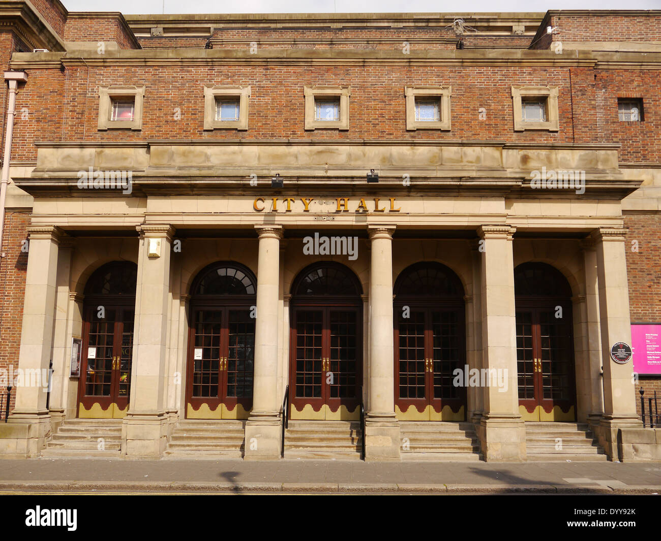 Newcastle city hall, england hi-res stock photography and images - Alamy