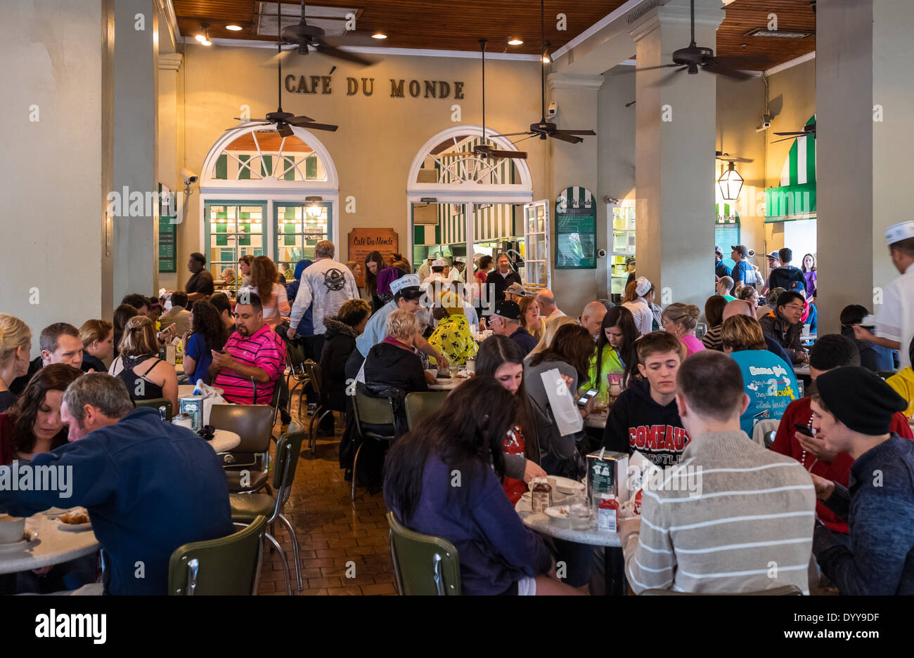 Famous cafe du monde in hi-res stock photography and images - Alamy