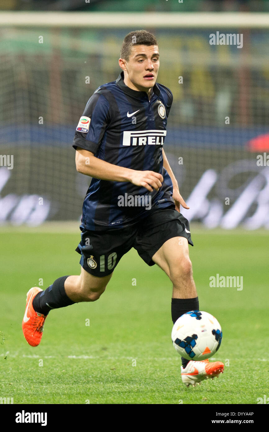 Milan, Italy. 26th Apr, 2014. Matteo Kovacic (Inter) Football/Soccer ...