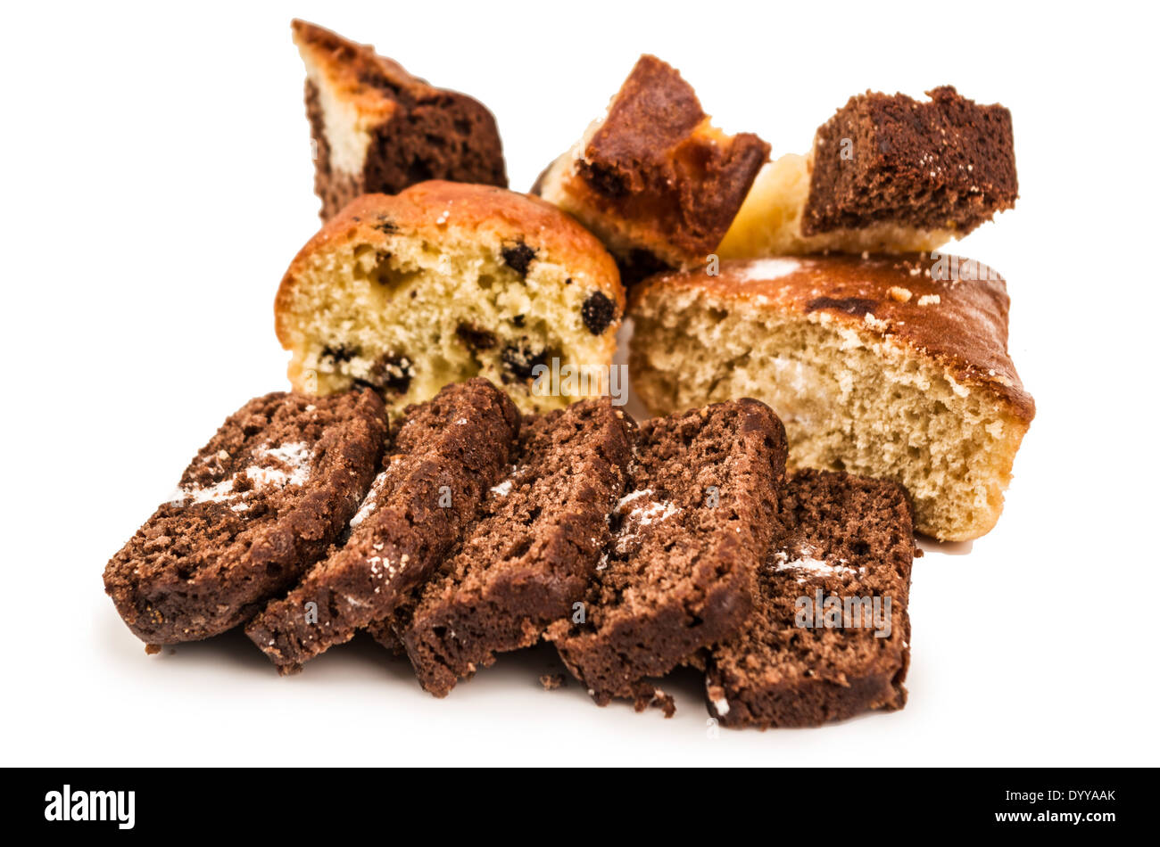 French pastries display Cut Out Stock Images & Pictures - Alamy