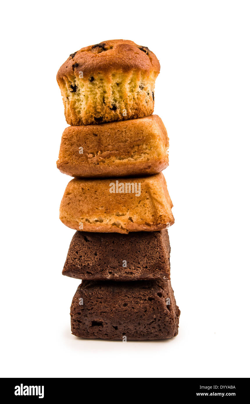 French pastries display Cut Out Stock Images & Pictures - Alamy