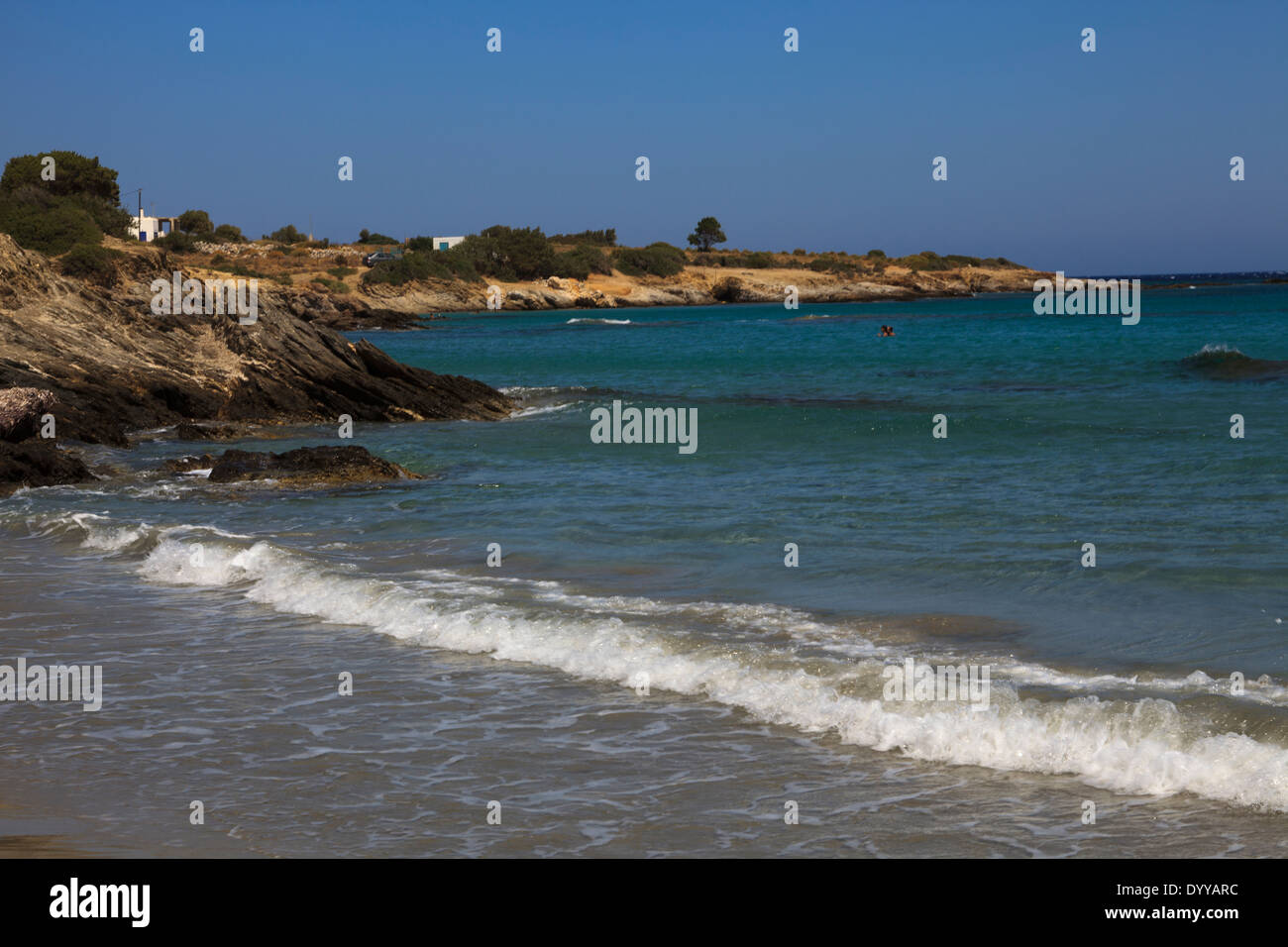 Alyko beach, Naxos, Cyclades Islands, Greece Stock Photo - Alamy