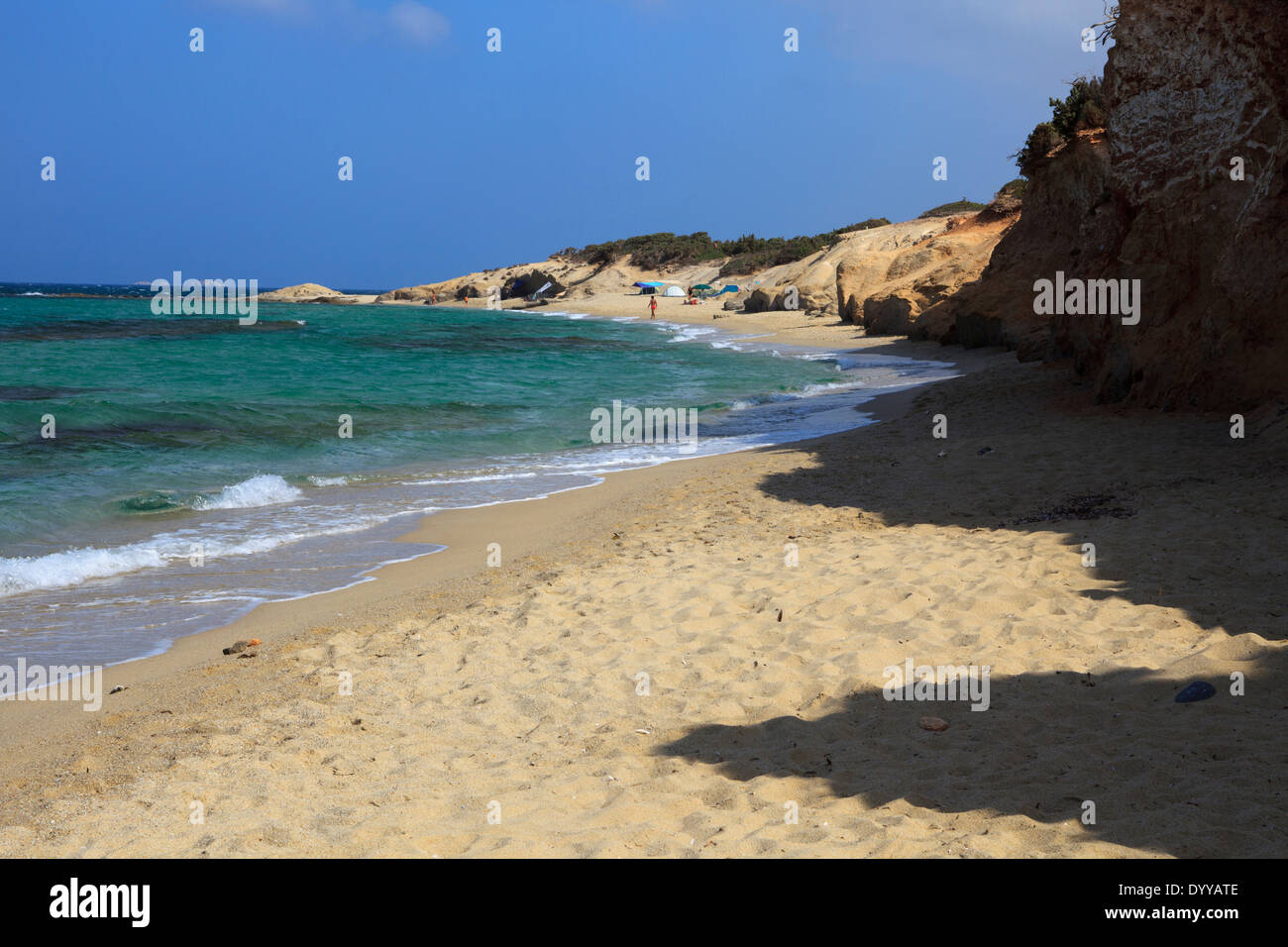 Alyko beach, Naxos, Cyclades Islands, Greece Stock Photo - Alamy