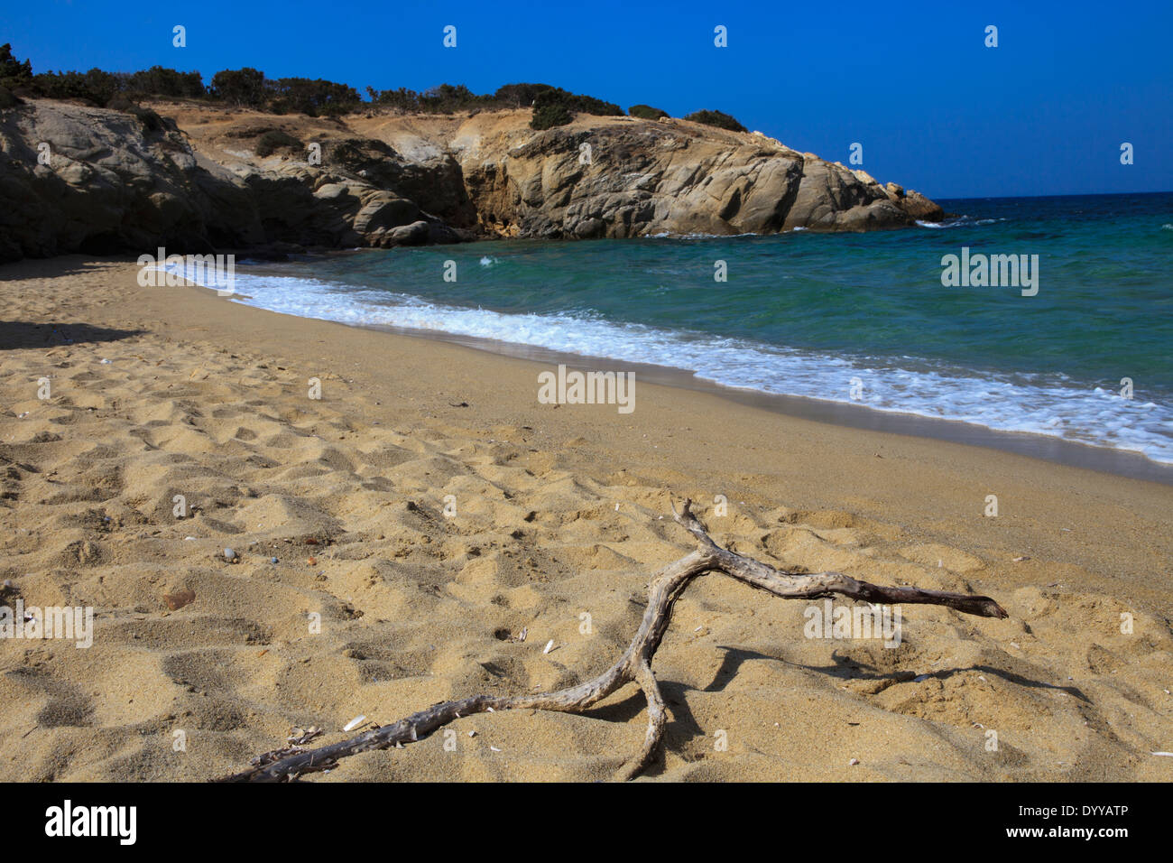 Alyko beach, Naxos, Cyclades Islands, Greece Stock Photo - Alamy