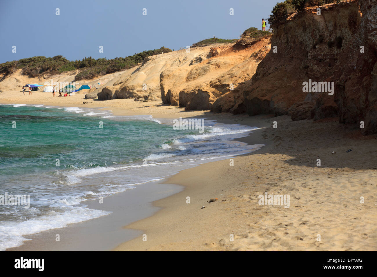 Alyko beach, Naxos, Cyclades Islands, Greece Stock Photo - Alamy