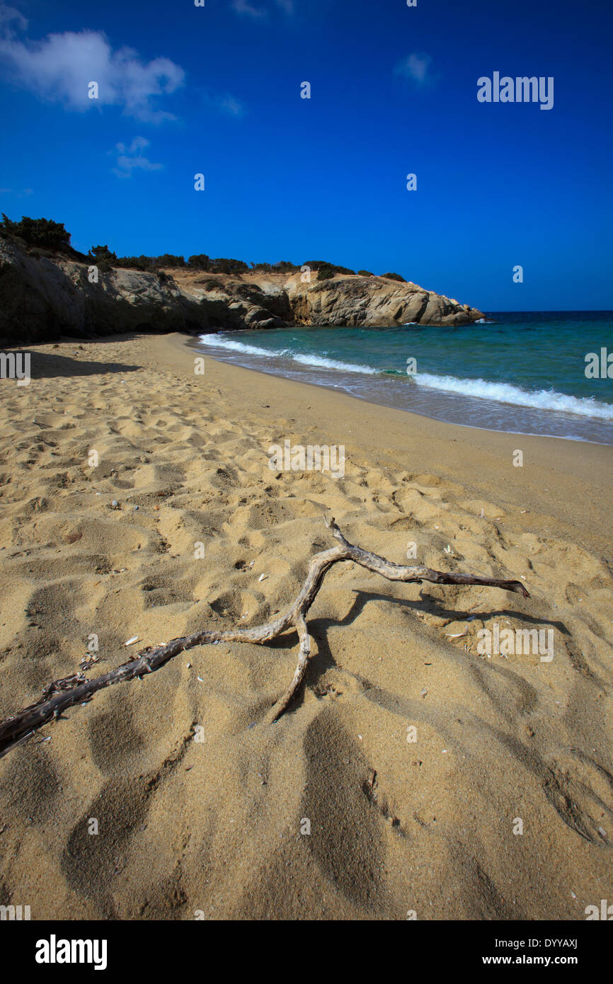 Alyko beach, Naxos, Cyclades Islands, Greece Stock Photo - Alamy